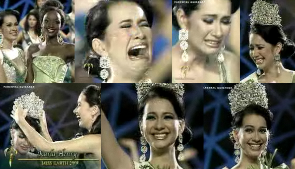 Karla Henry เจ้าภาพฟิลิปปินส์คว้าตำแหน่ง MISS EARTH 2008 ส่วนน้องเดียร์ ...