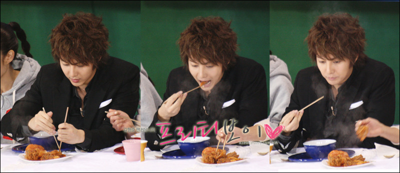[Photo] SS501 Hyung Jun focus @ MBC show “Eating God Expedition” 100th ep special