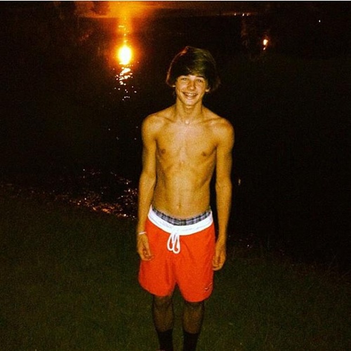 `Pic so cute! Hunter Geurink หนุ่มน้อยเหล็กดัดจากinstagram | บันเทิง ...