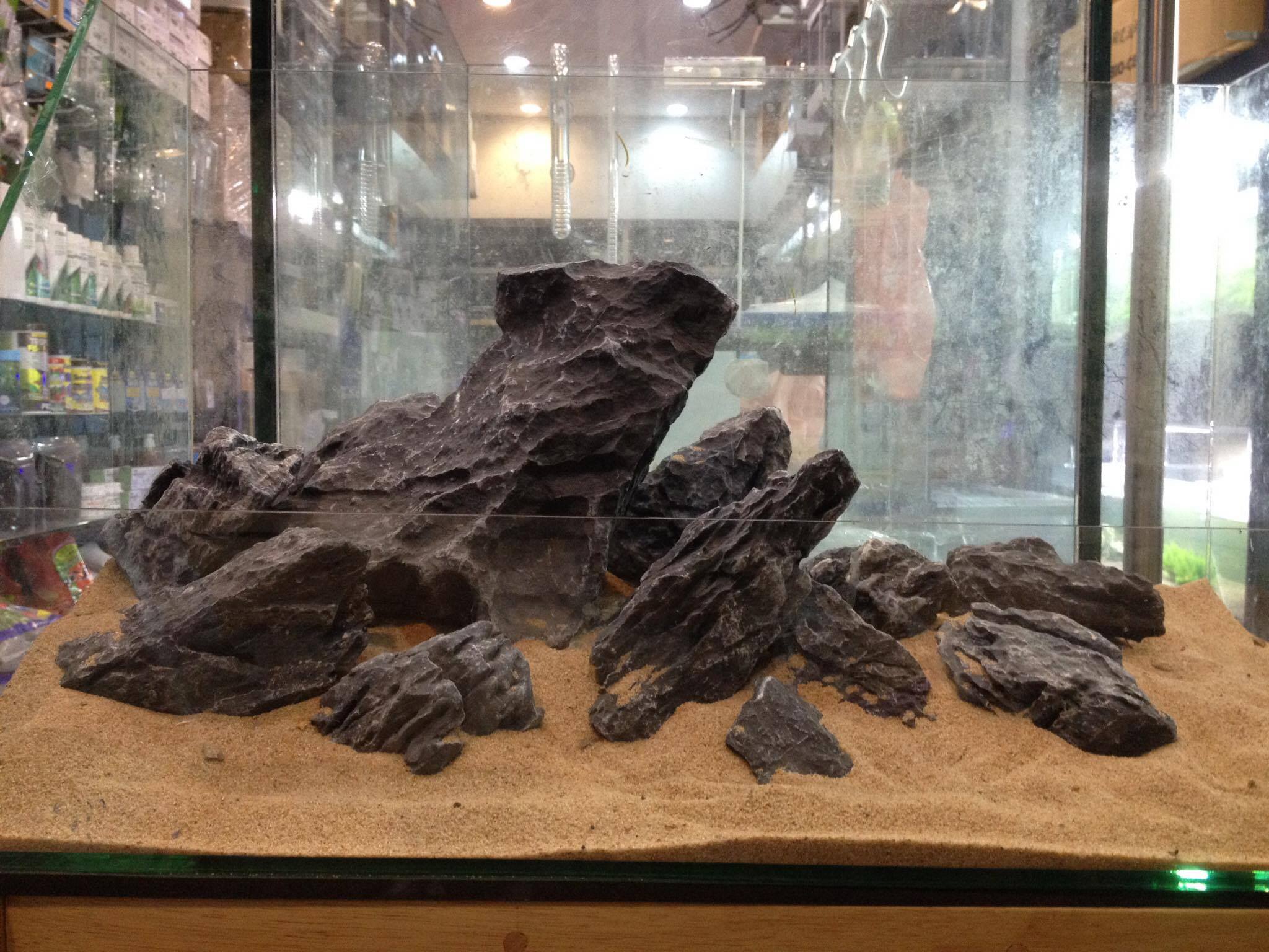 หินจัดตู้ไม้น้ำ Zenryu stone มีเข้ามาจำหน่ายแล้วครับ