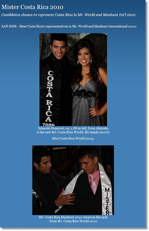 Mister Costa Rica 2010