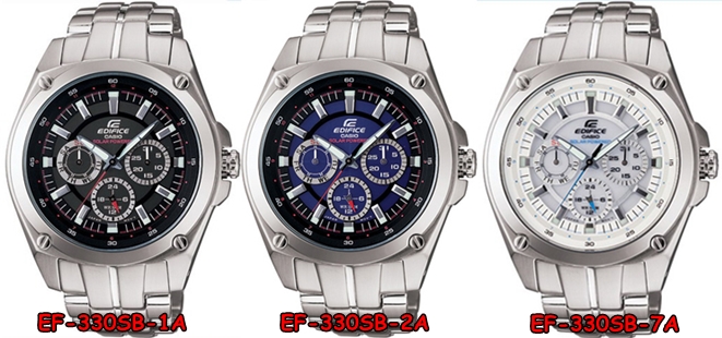 casio edifice multi hand ef 330sb 1avdf ef 330sb 2avdf