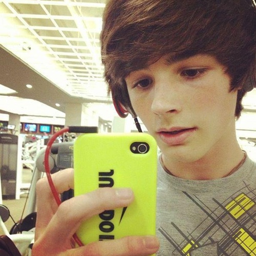 `Pic so cute! Hunter Geurink หนุ่มน้อยเหล็กดัดจากinstagram | บันเทิง ...