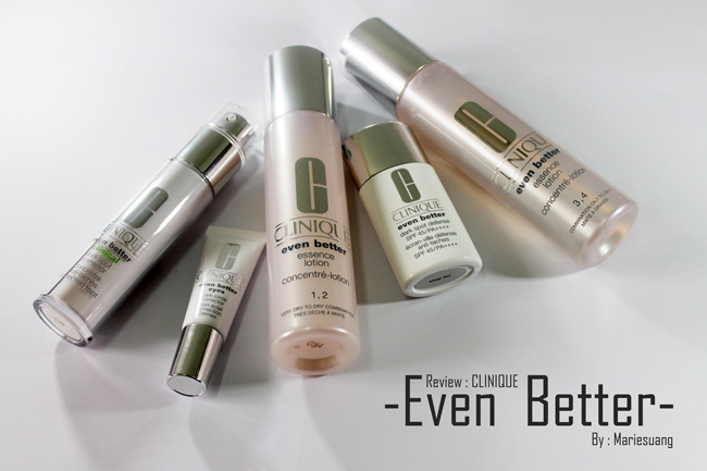 Review - Clinique Even better set เซตเคลียร์ผิวกระจ่างใส