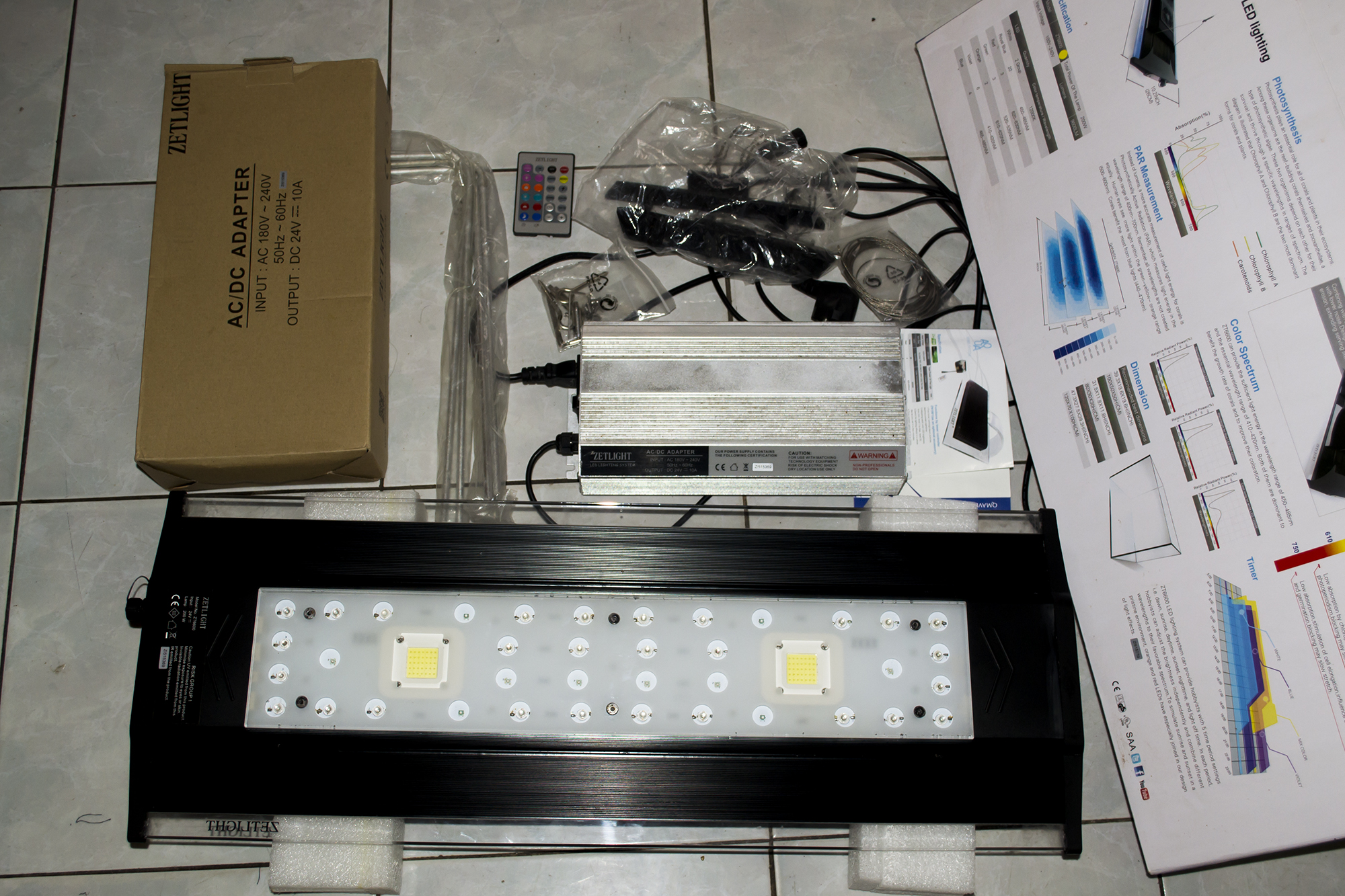 ขายZETLIGHT 6600 อุปกรณ์ครบ